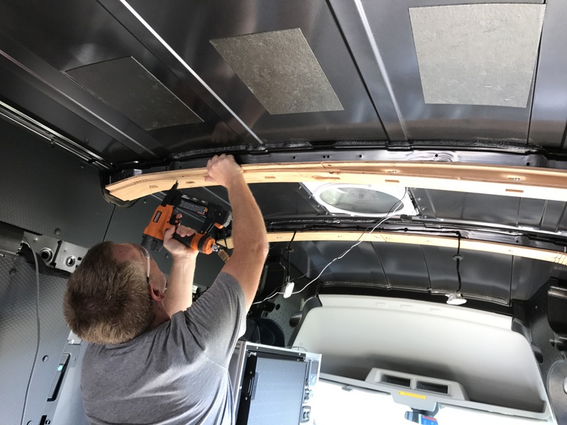 Chuck’s Traveler – Ceiling and Insulation | Ford Transit USA Forum